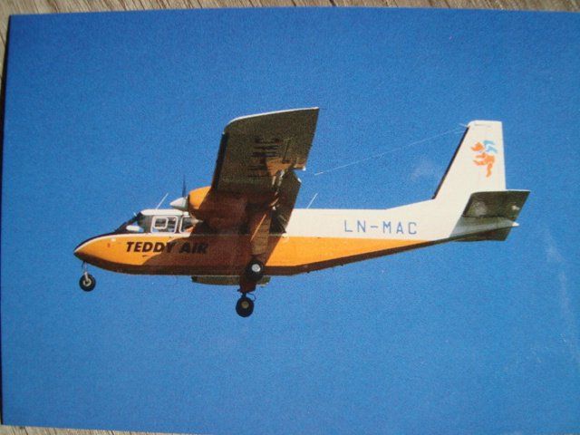 Teddy Air (Norwegen) BN-2A-21 Islander LN-MAC (ex G-BCWO) | Kaufen auf ...