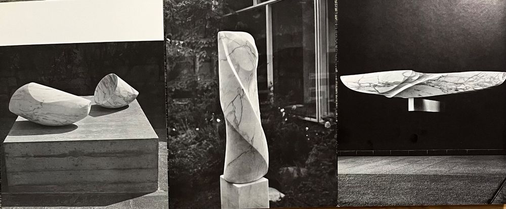 Hans Fischli (1909-1989) mit 3 Bilder fon Seine Sklupturen (Gebraucht ...