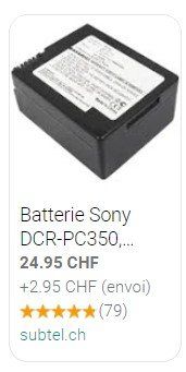 SONY Handycam DCR-PC350E | Kaufen auf Ricardo