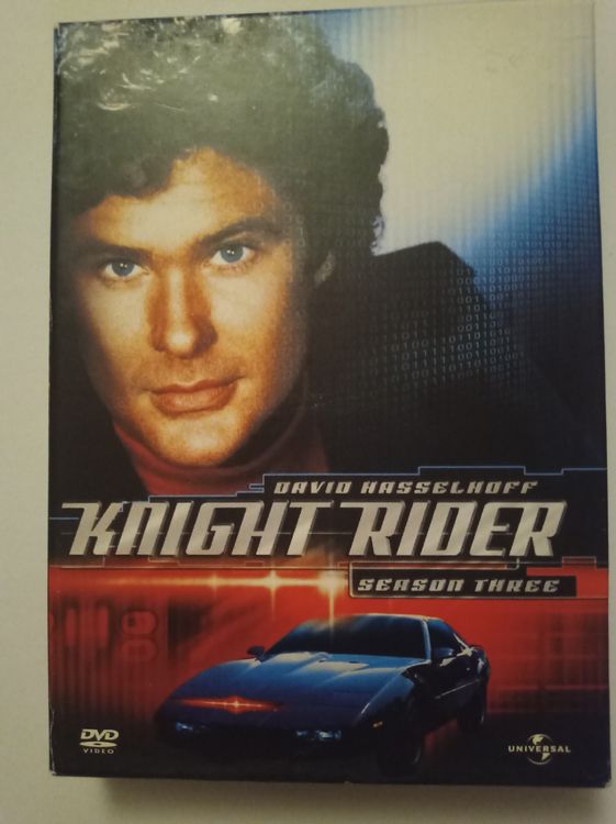 Knight Rider - Staffel 1-4 komplett DVD - David Hasselhoff (Gebraucht ...