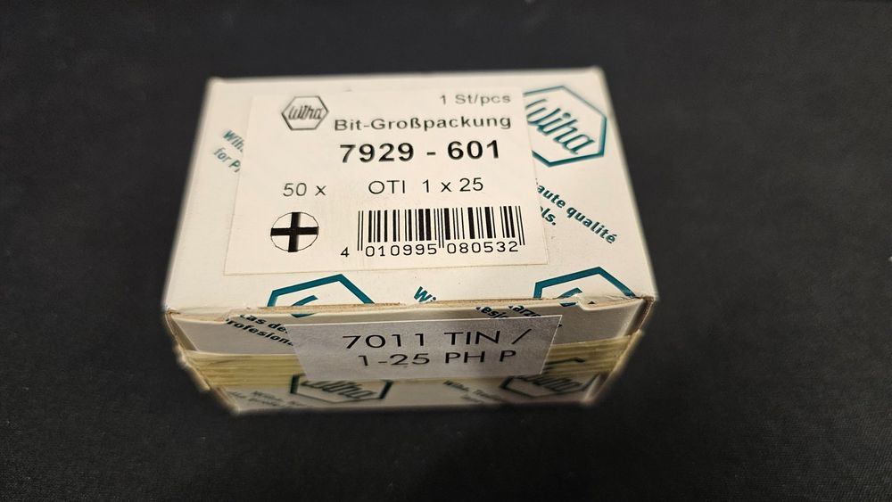 Wiha Bit-Grosspackung 50 Stück PH1 / OTI 1/25 (Neu und originalverpackt ...