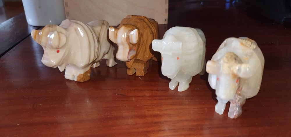 Jade handcrafted, büffel vintage, art, 🐃, oxe, familyart (Neu (gemäss ...