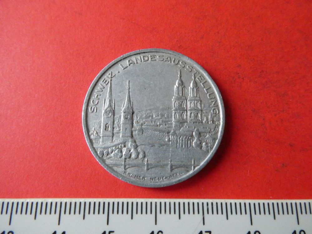 Landi-Medaille 1939 Zürich (Gebraucht) in Hinterforst für CHF 1 – mit Lieferung auf Ricardo kaufen