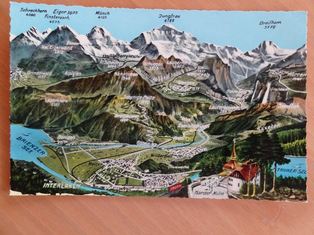 Berner-Oberland - Interlaken - 278 (Gebraucht) in St Léonard für CHF 0.4 – mit Lieferung auf ...