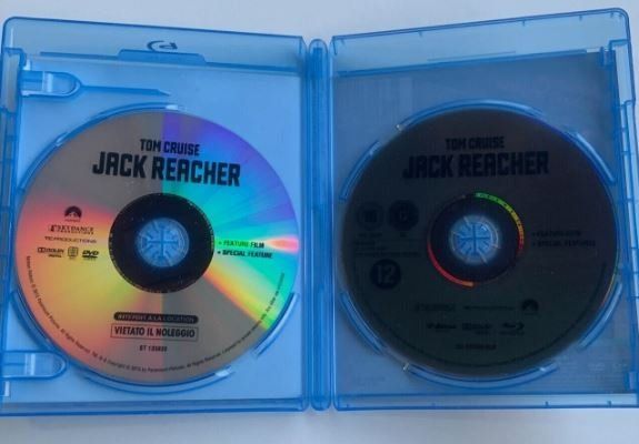 Jack Reacher (blu-ray + dvd) 🇫🇷 🇩🇪 🇬🇧 🇮🇹 🇪🇸 (Gebraucht) in Yverdon-les-Bains für CHF 2 – mit ...