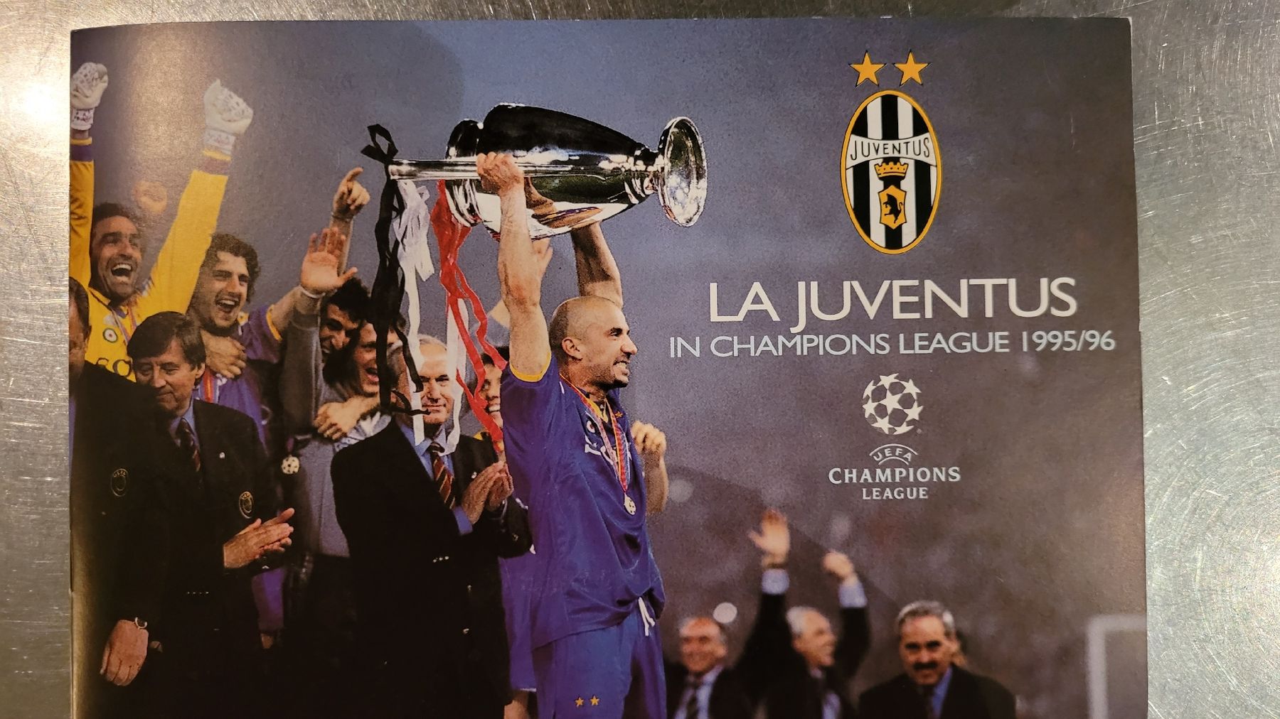 Juventus Turin Briefmarken-Heft Champions League '96 (Gebraucht) in ...