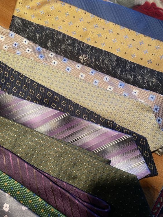 18 Krawatten Vintage für Upcycling Nähen Basteln | Kaufen auf Ricardo