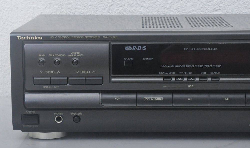 Technics SA-EX120 Stereo RDS Receiver (Gebraucht) in Oberglatt ZH für CHF 99 – mit Lieferung auf ...