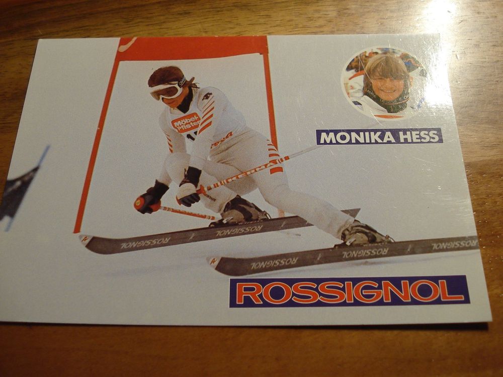 Fankarte Monika Hess, um 1980 (Gebraucht) in Niederwil AG für CHF 1 ...