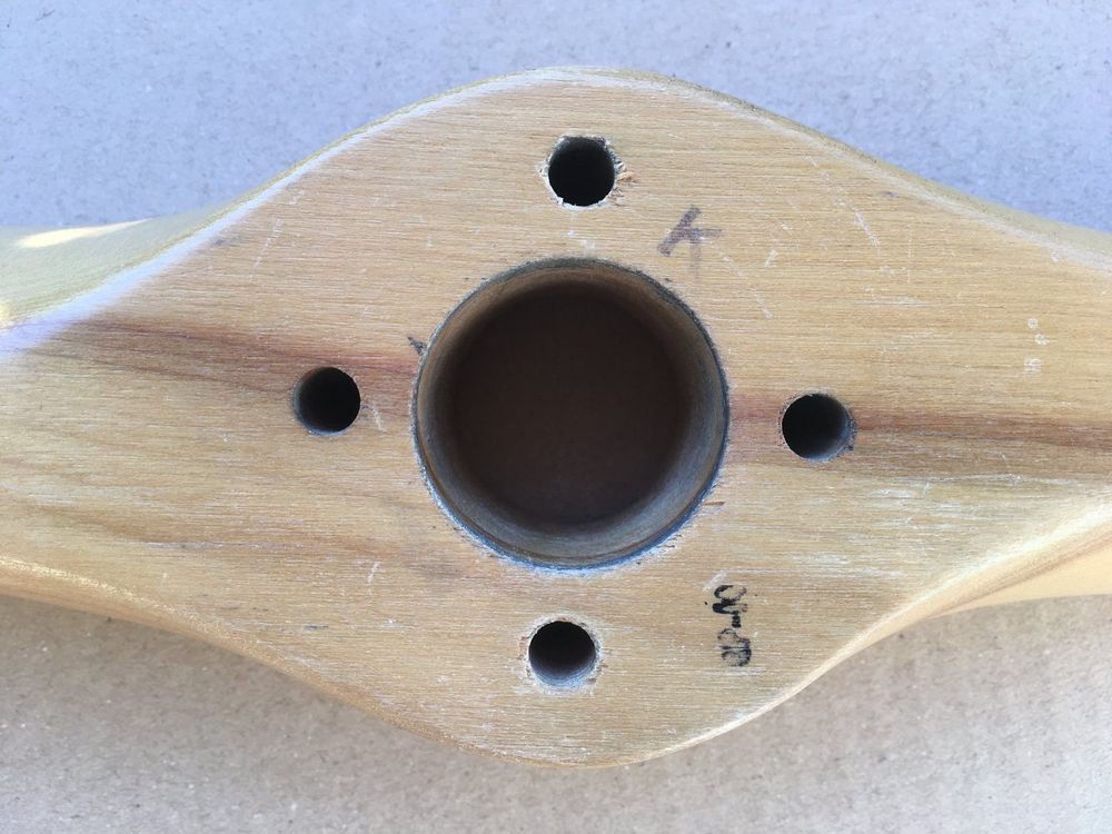 Vintage FLUGZEUG PROPELLER aus Holz (ca 1950) (Gebraucht) in Au SG für ...