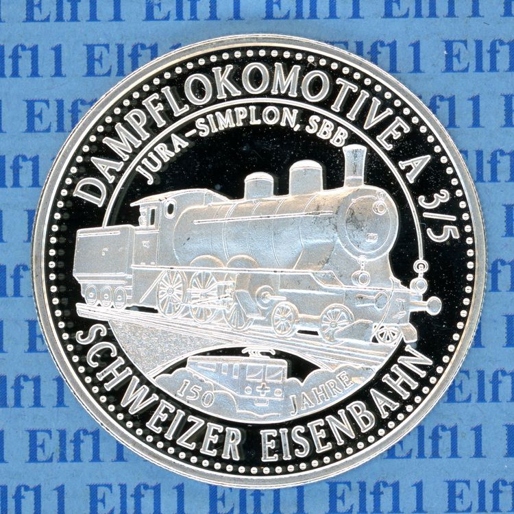 CHm___0.00 1997 Med. 16 aus Serie 1 oz Silber -stgl Medaille (Neu (gemäss Beschreibung)) in ...