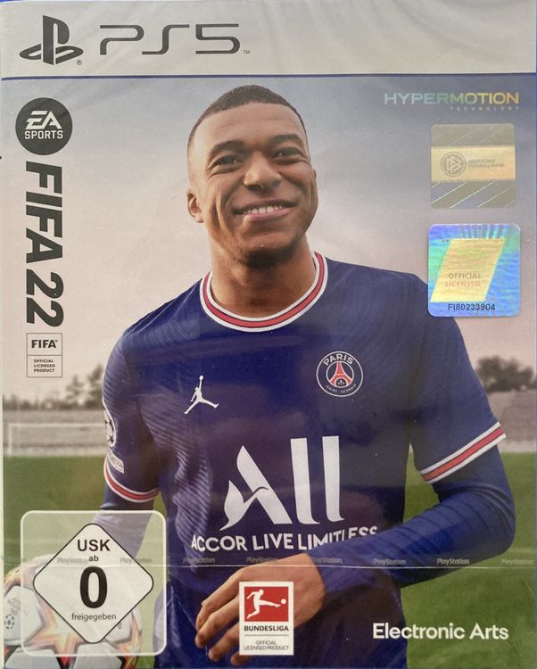 FIFA 22 - SONY PS5 Neu Sealed (Neu und originalverpackt) in Jonschwil für CHF 8.9 – mit ...