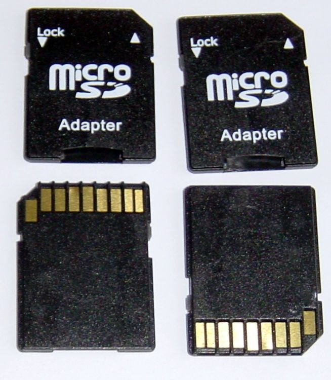 Adapter von microSD auf Standard SD (Neu und originalverpackt) in ...