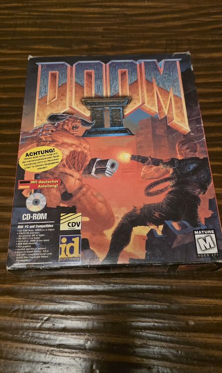 DOOM II – PC MS-DOS – Big Box – CD-ROM – Deutsch (Gebraucht) in Jona ...
