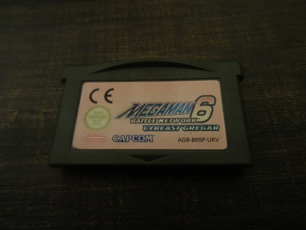 Mega Man Megaman 6 Battle Network Cybeast Gregar GBA (Gebraucht) in ...