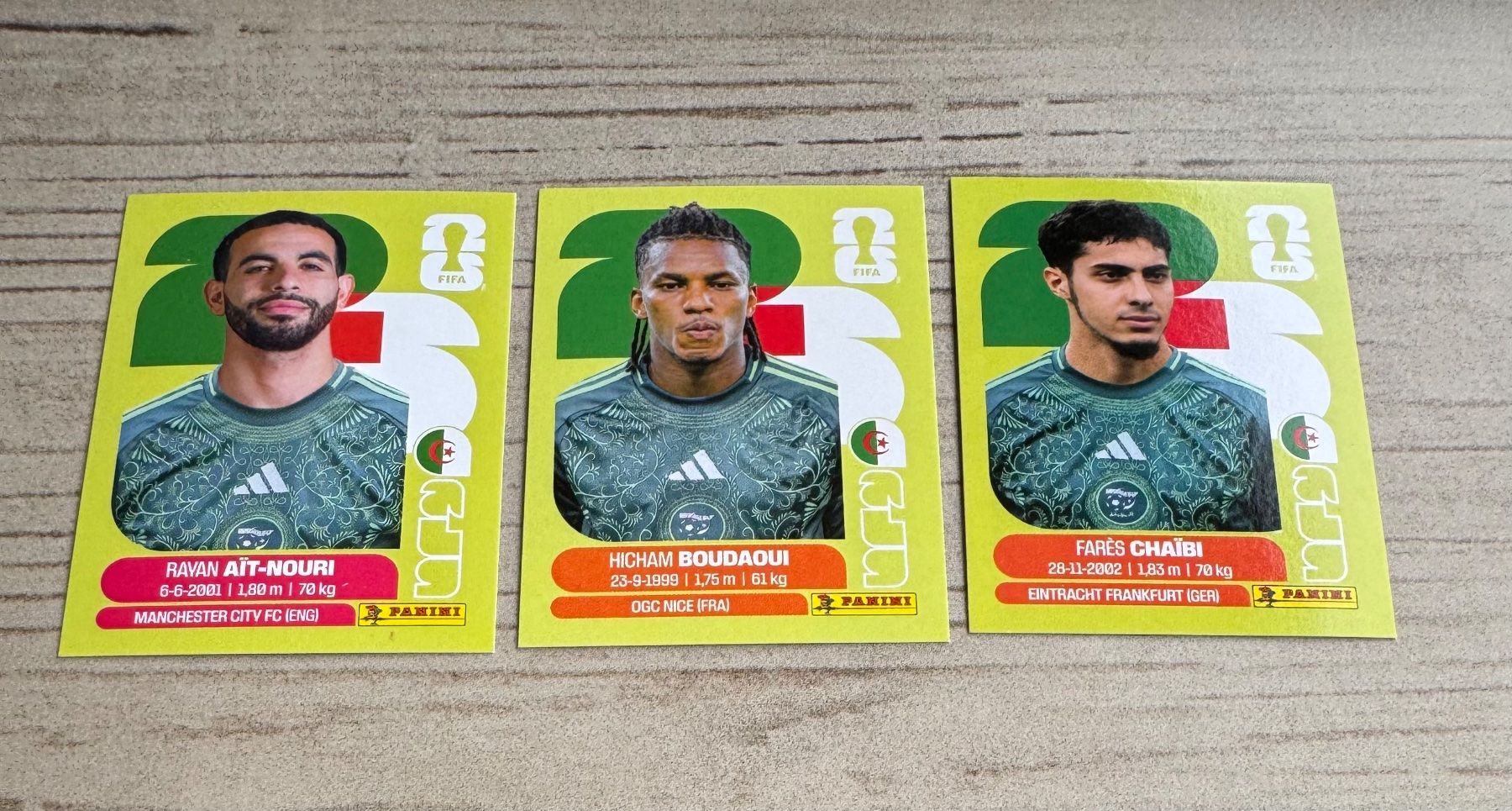 Panini FIFA World Cup WM 2026 - ALGERIEN - ALG 5 - 10 - 14 (Neu und ...