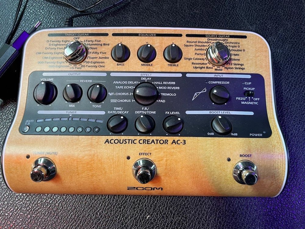 Zoom AC-3 (Acoustic Creator) | Kaufen auf Ricardo