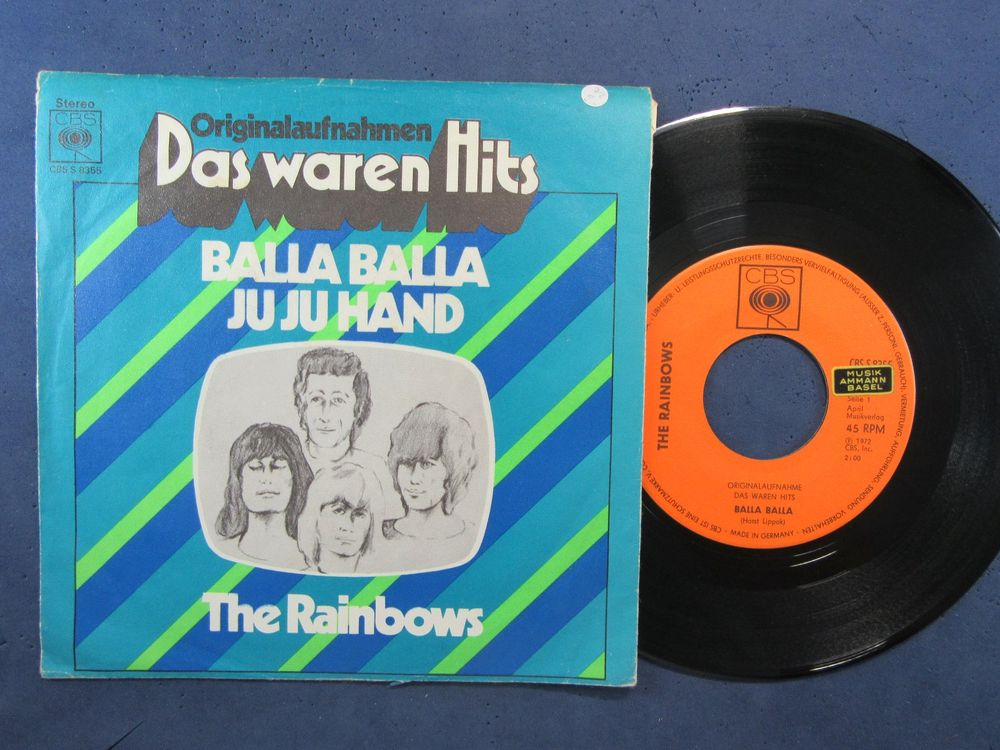 BALLA BALLA THE RAINBOWS JU JU HAND 7/45T | Kaufen auf Ricardo