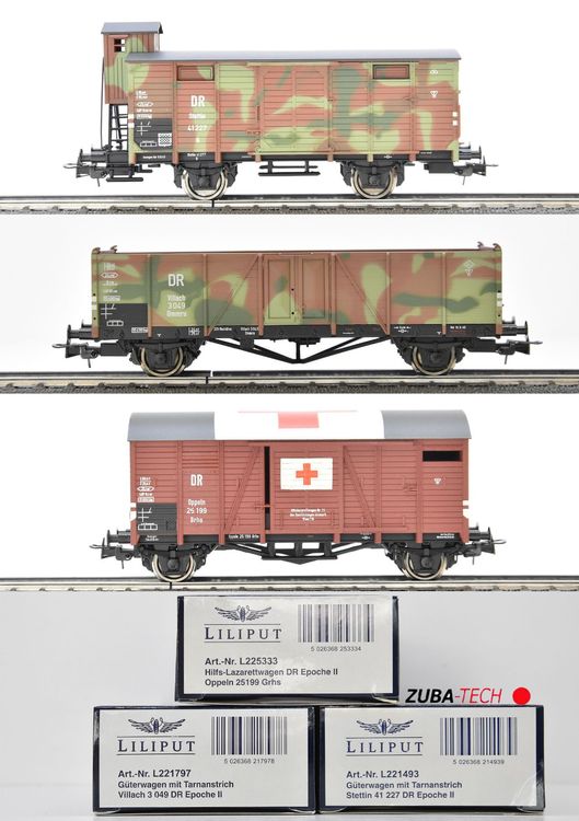 Liliput 3x Güterwagen der DR H0 GS mit OVP (Gebraucht) in St. Gallen für CHF 34 – mit Lieferung ...