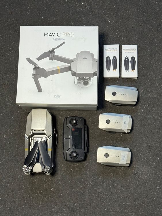 DJI Mavic Pro Platinum Fly more Combo (Gebraucht) in Rombach für CHF 350 – nur Abholung auf ...