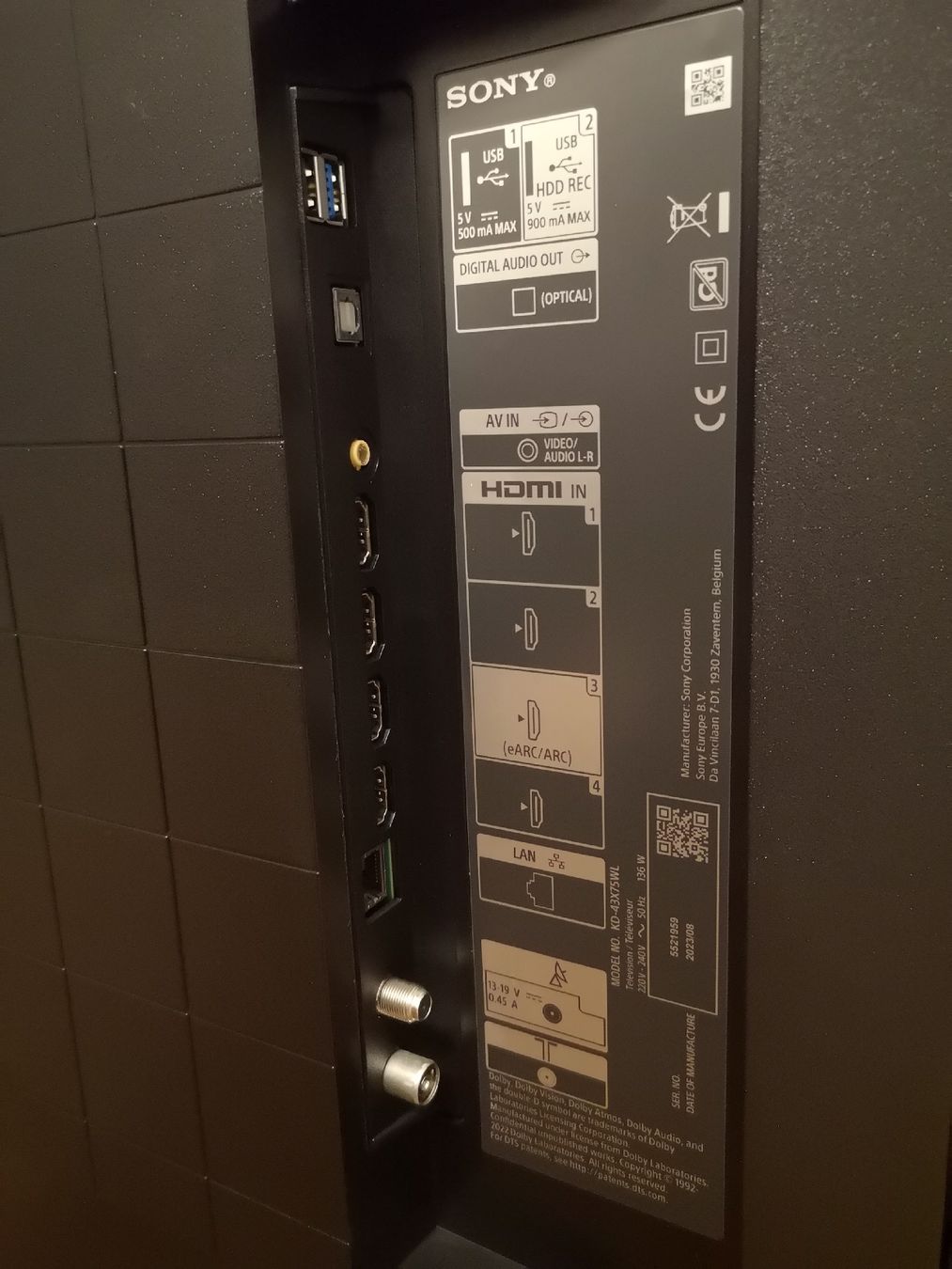 Sony KD-43X75WL - 43'', 4K UHD LED TV, Smart TV, Netflix etc (Gebraucht ...