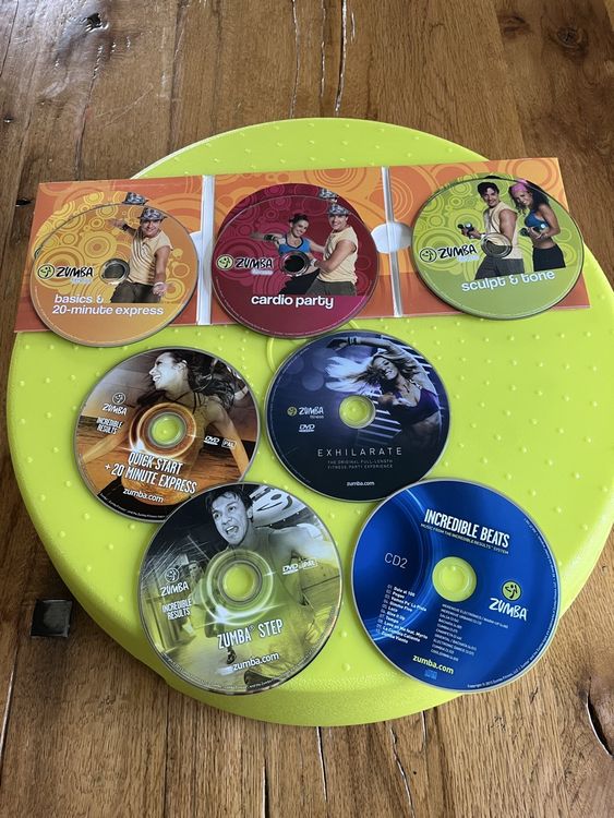 Zumba Fitness Stepper mit DVD‘s (Gebraucht) in Walenstadt für CHF 8 ...