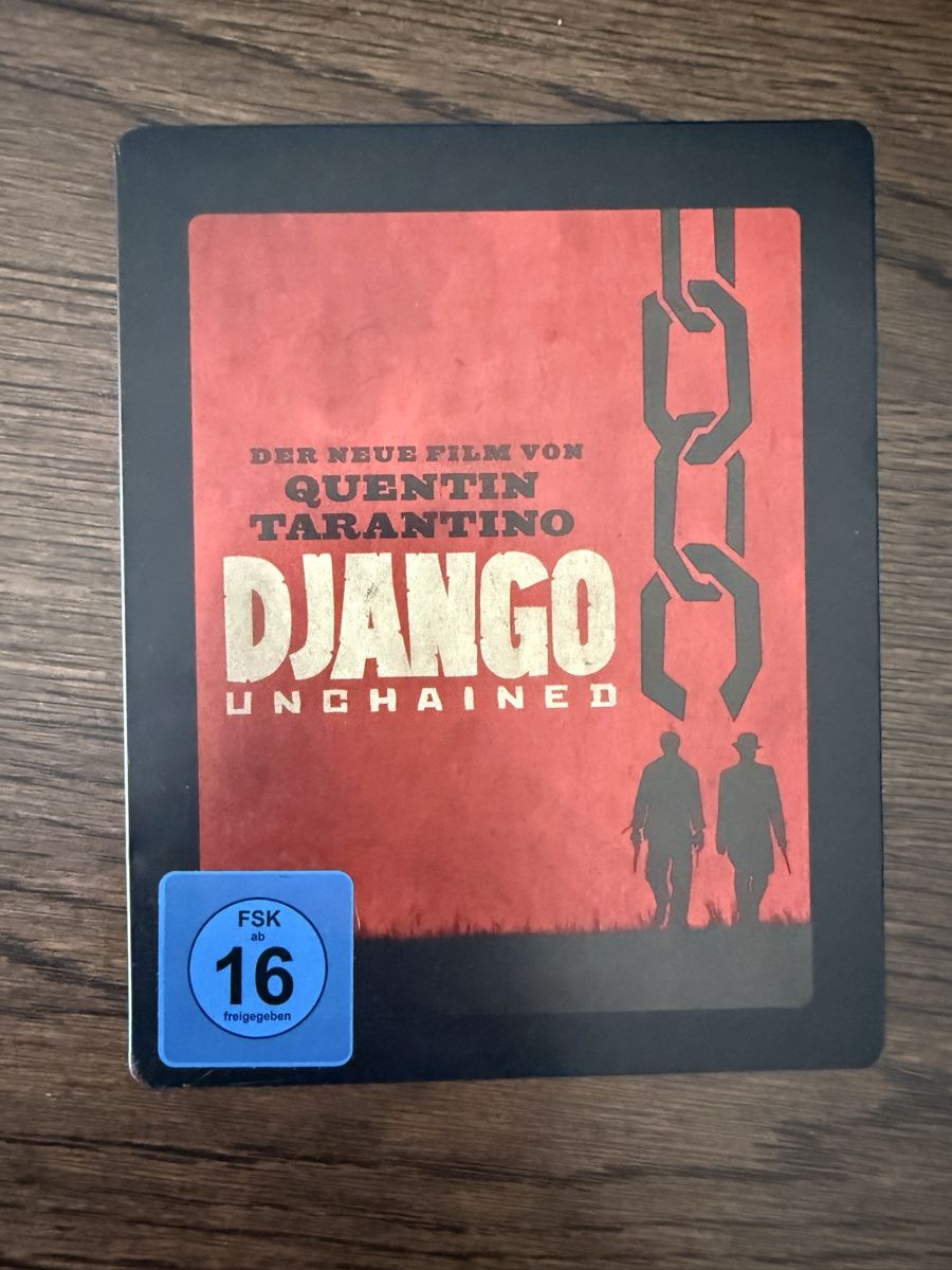 Django Unchained - Steelbook - Quentin Tarantino DVD (Neu (gemäss ...