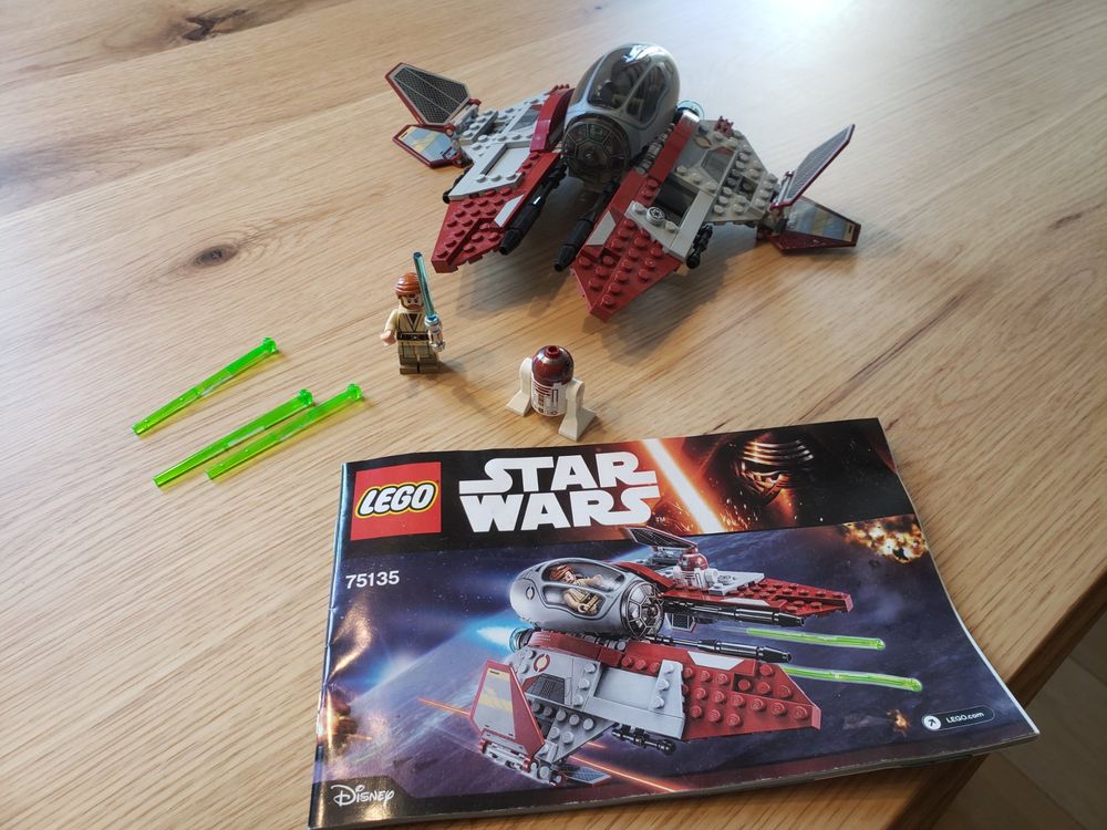 Lego Star Wars Set 75135 Obi - Wan`s Jedi Interceptor | Kaufen auf Ricardo