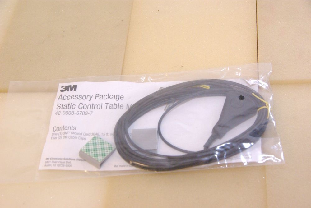 3M Static Control Table Cable, mit Halterung (Neu und originalverpackt ...