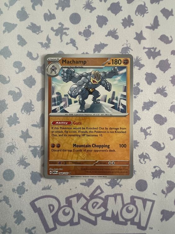 Pokémon 151 Machamp Reverse EN (Gebraucht) in Siebnen für CHF 1 – mit ...