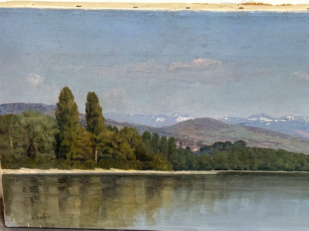 Albert DUPLAIN (1890-1978) Tableau peinture sur toile signé | Kaufen ...