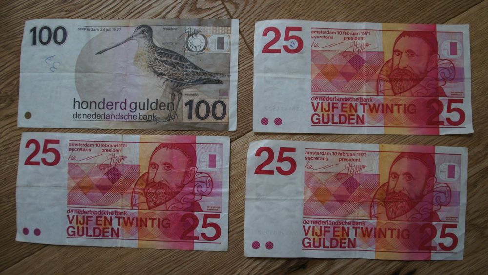 13 Banknoten Niederlande, 270 Gulden, ab 1968 | Kaufen auf Ricardo