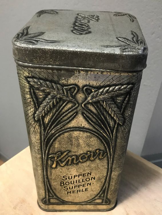 Antike Blechdose KNORR geprägt - rares Modell (Gebraucht) in Rothrist für CHF 45 – mit Lieferung ...