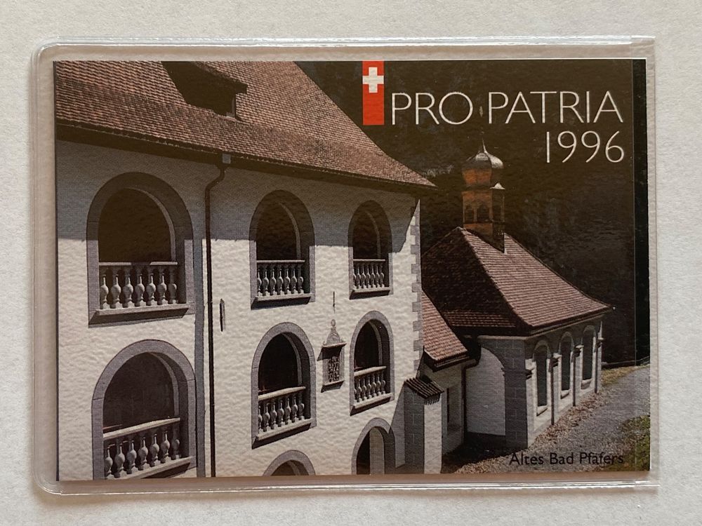 Markenheft Pro Patria 1996 | Kaufen auf Ricardo