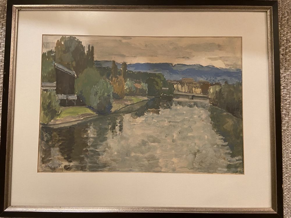 Tableau Paysage signé (Gebraucht) in Lausanne für CHF 15 – mit Lieferung auf Ricardo kaufen