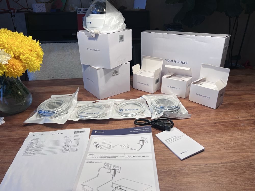 BASCOM Security Camera System - new & unused (Neu und originalverpackt ...
