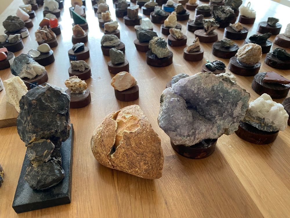 Collection de pierre / Steinsammlung (Gebraucht) in Strengelbach für ...