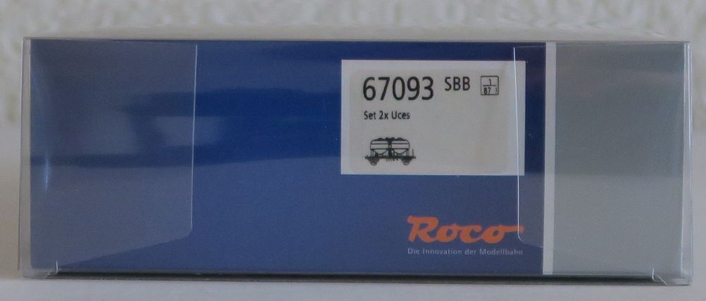Roco 67093 Set Staubsilowagen Zementwagen Typ Uces der SBB | Kaufen auf ...