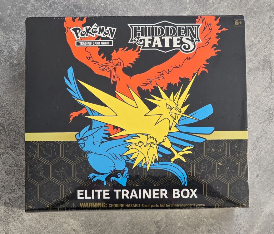 Pokemon Hidden Fates Elite Trainer Box / ETB 》Englisch (Neu und ...