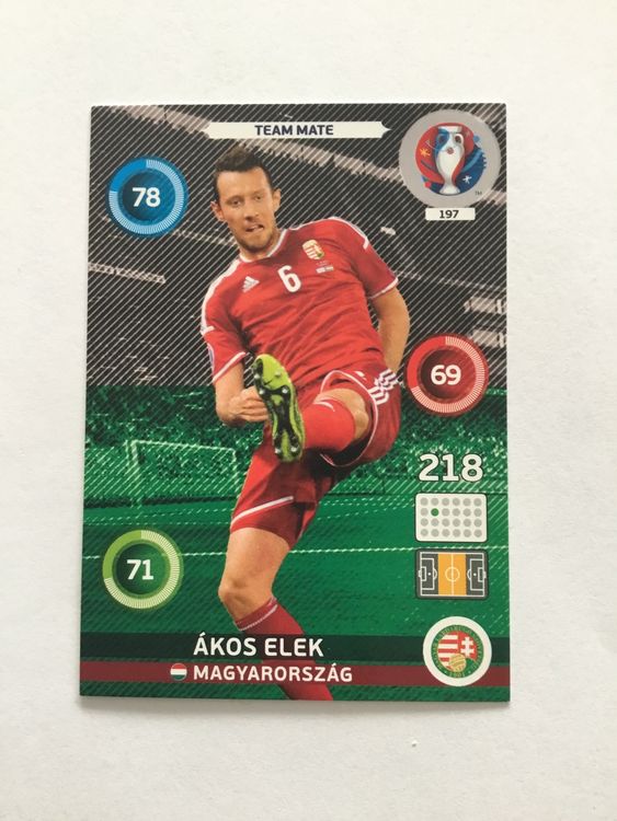 Panini Euro 2016 Adrenalyn Cards Akos Elek Neu | Kaufen auf Ricardo
