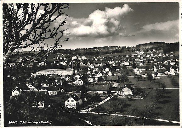 Kradolf-Schönenberg TG Flugaufnahme Nr.20045 , 1953 (Gebraucht) in Solothurn für CHF 17 – mit ...