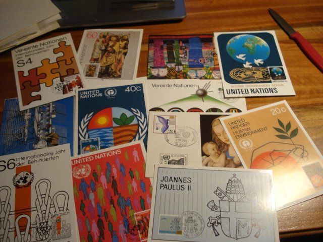 12 verschiedene Maximumkarten, Div. Länder Europas (Gebraucht) in Niederwil AG für CHF 1 – mit ...