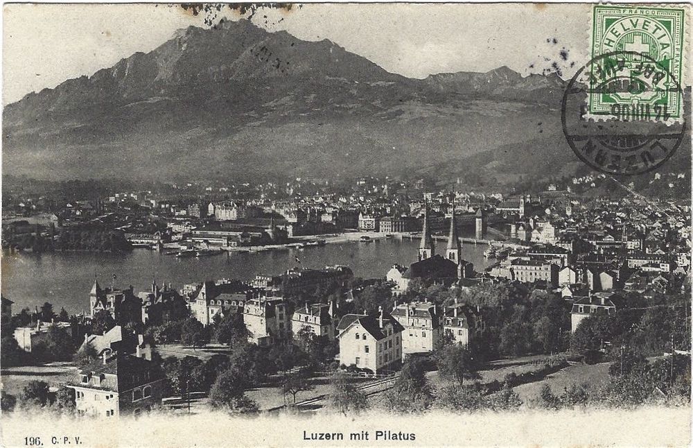 Luzern mit Pilatus 1906 | Kaufen auf Ricardo