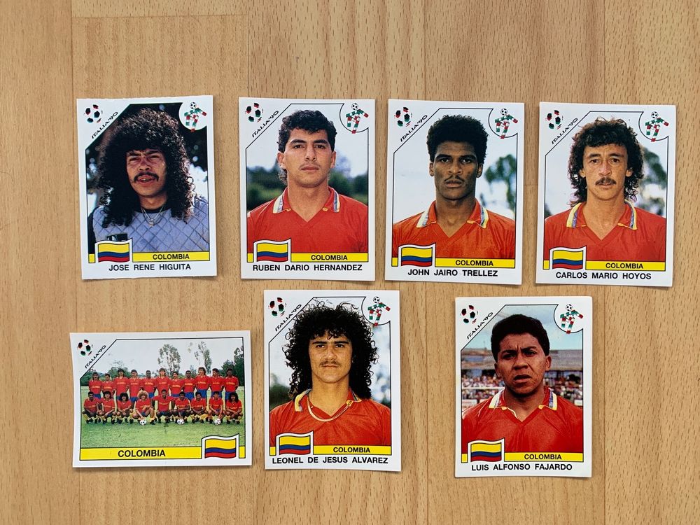 Panini Football Sticker WM Italia 90 - Kolumbien | Kaufen auf Ricardo