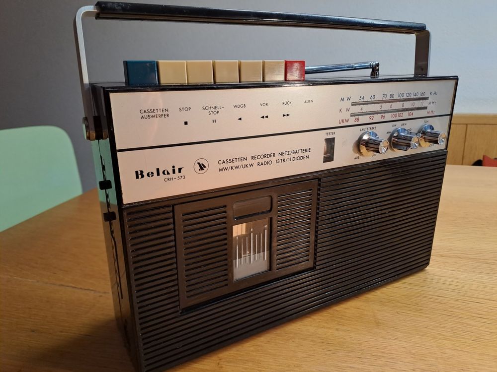 Belair CRH-573 Cassette Recorder Vintage Kassettenrecorder (Gebraucht) in Küttigen für CHF 62 ...