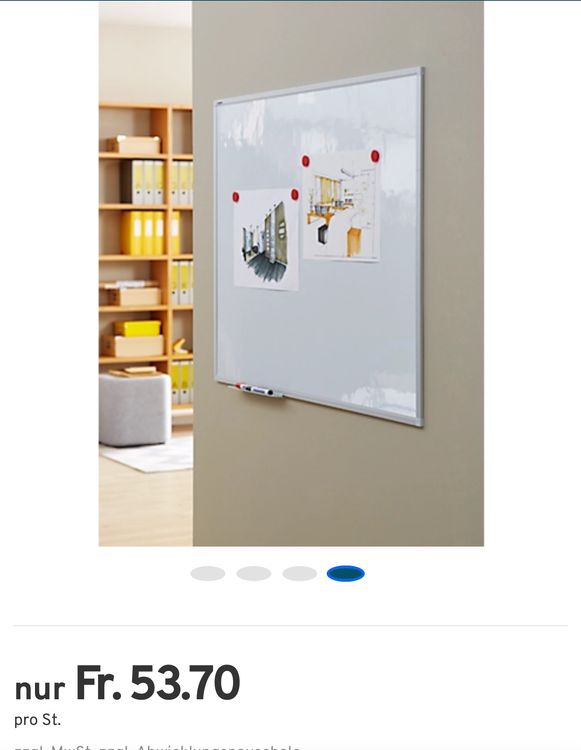neue Schreibtafel bzw. Whiteboard statt 53.70 nur 20.- (Neu und ...