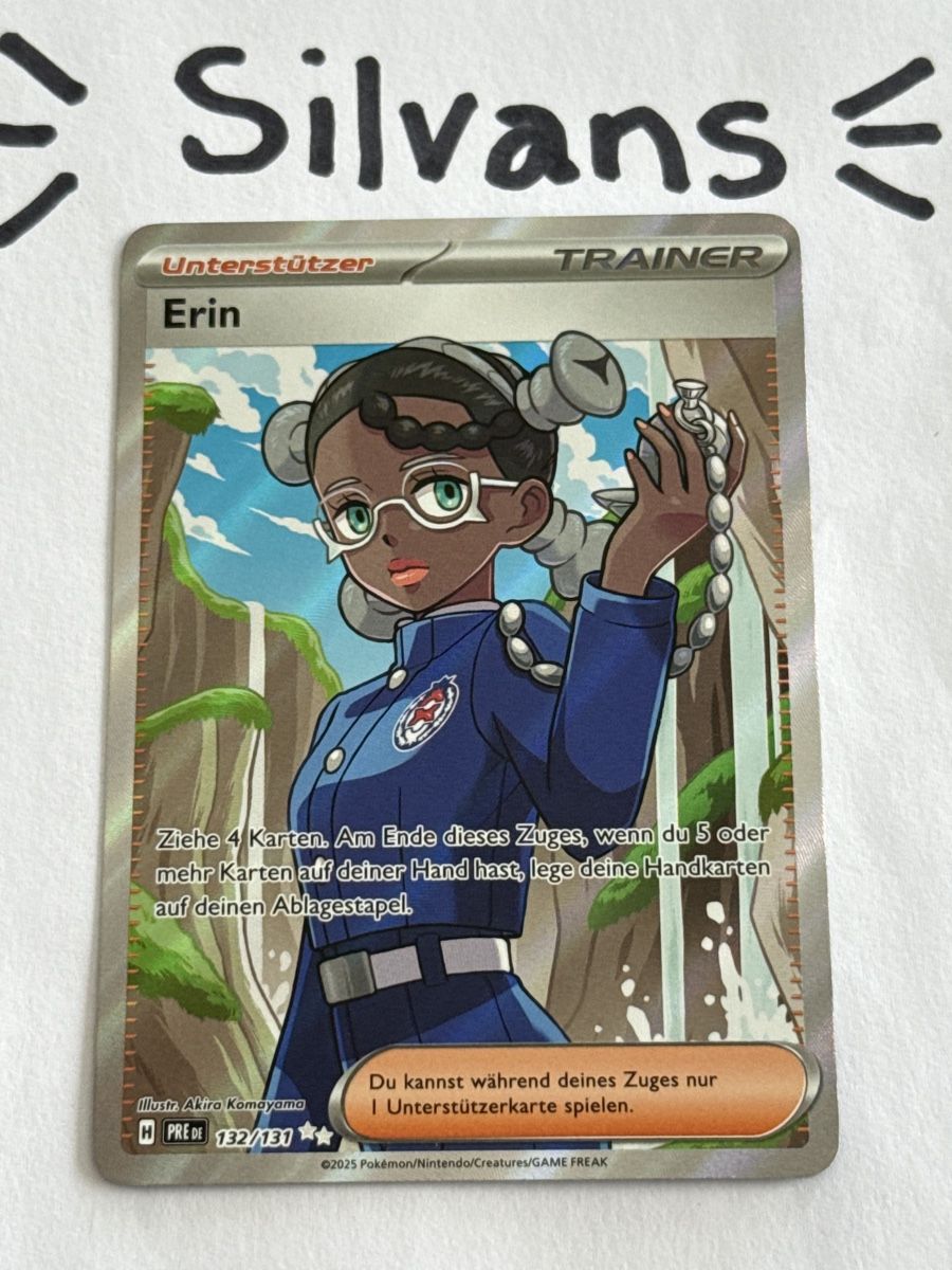 Erin Full Art Trainer PRE 132 Prismatische Entwicklungen DE (Neu ...