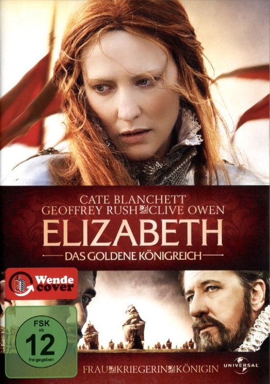 Elizabeth Das goldene Königreich 2007 DVD Cate Blanchett T5 (Gebraucht ...