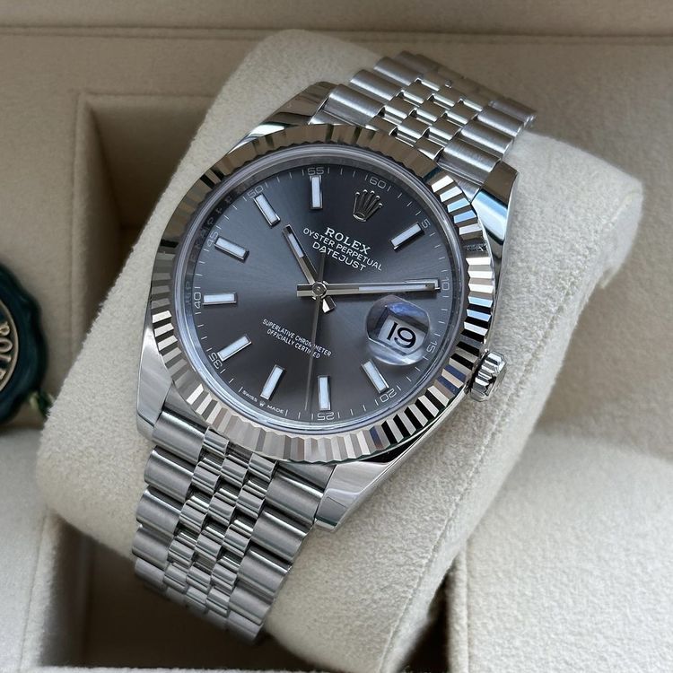 Rolex Datejust 41 Rhodium NEU 06/2024 (Neu und originalverpackt) in Zizers für CHF 12800 – nur ...