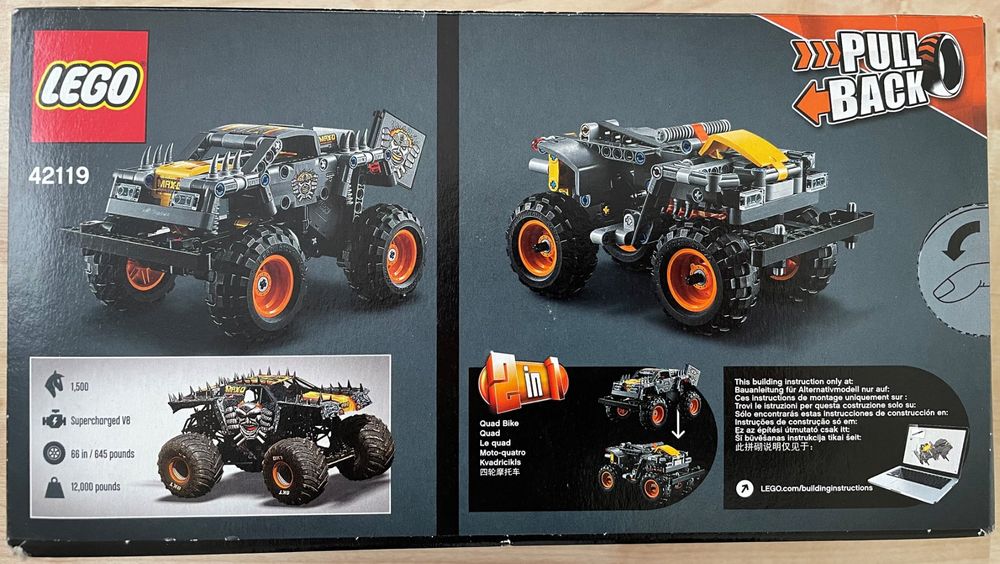 Lego 42119 Monster Jam™ Max-D™ Originalverpackt (Neu und ...